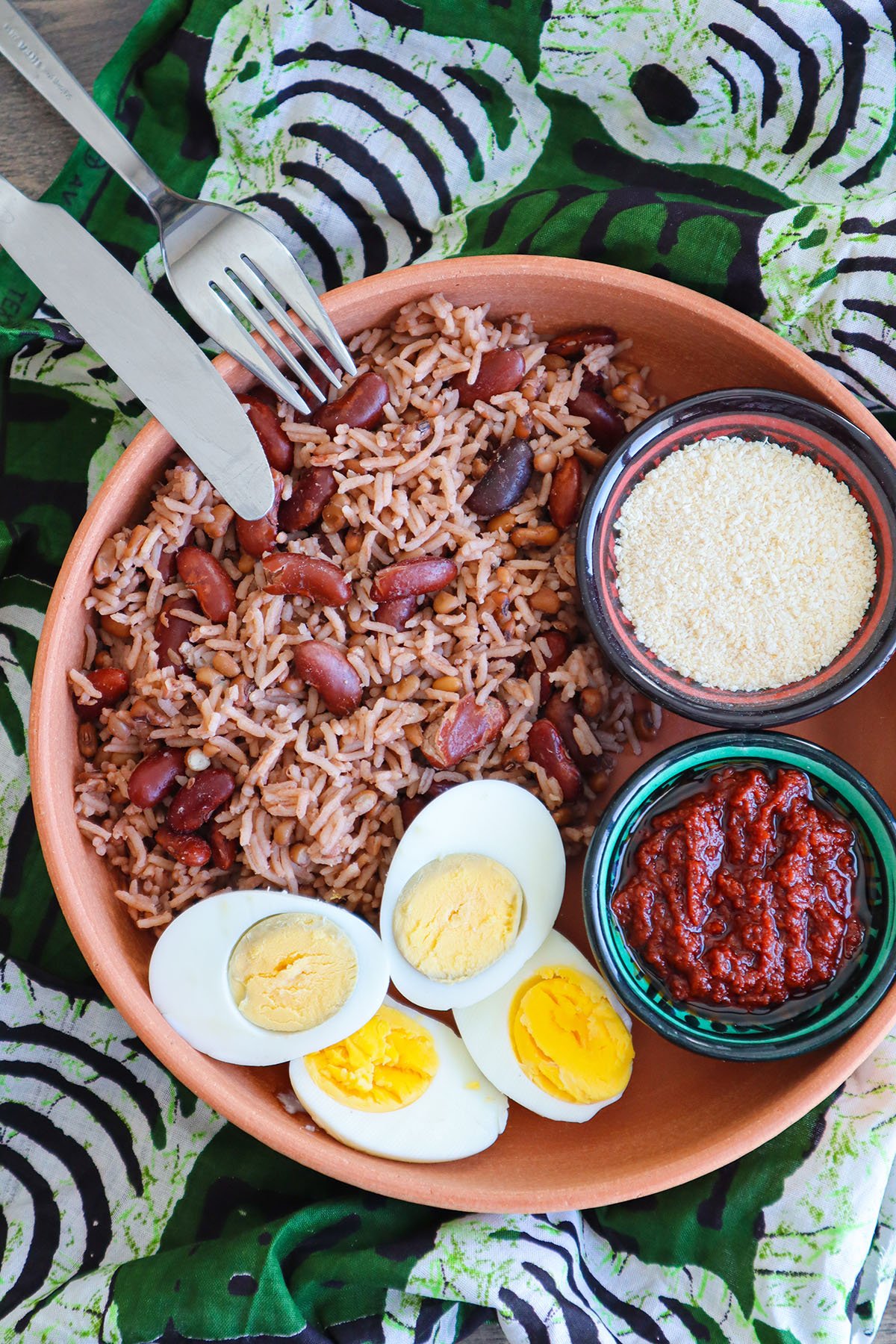 Atassi, riz aux haricots du Bénin